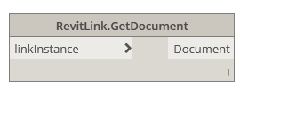 RevitLink.GetDocument – Dynamo Nodes
