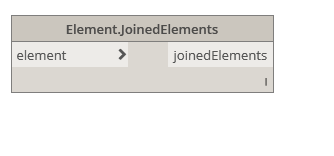 Element.JoinedElements – Dynamo Nodes