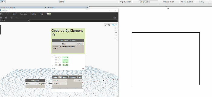 Isolated Pick Model Elements(ordered) – Dynamo Nodes