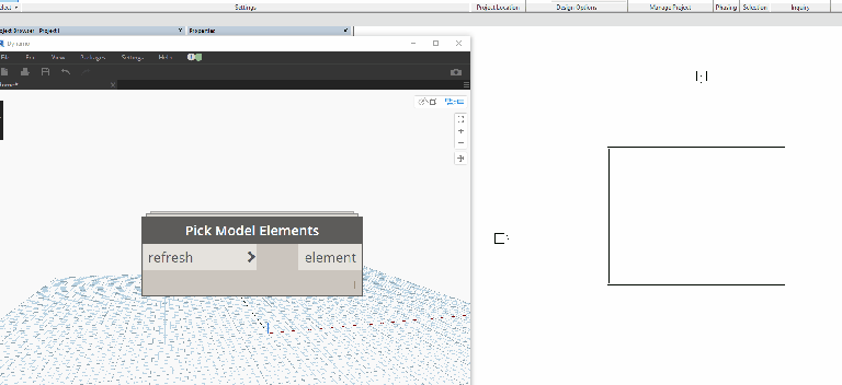 Pick Model Elements – Dynamo Nodes