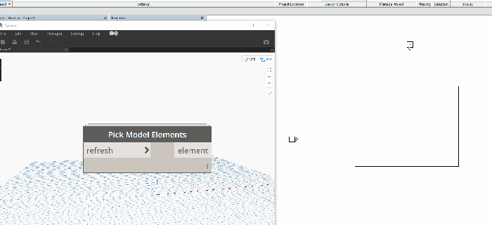 Pick Model Elements – Dynamo Nodes